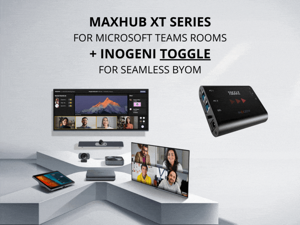 MAXHUB and INOGENI forge innovative new partnership for Microsoft Teams rooms | Inogeni