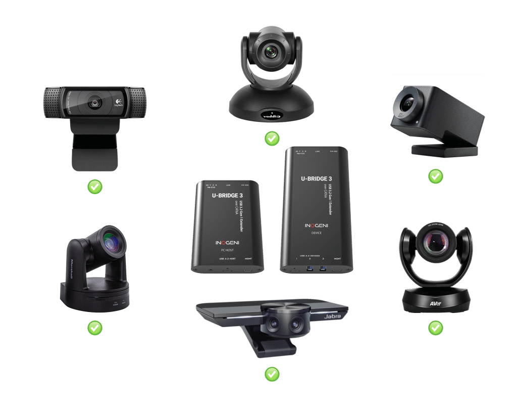 U-BRIDGE 3 multi-device USB extender up to 100 m /330 ft over CAT6A ...